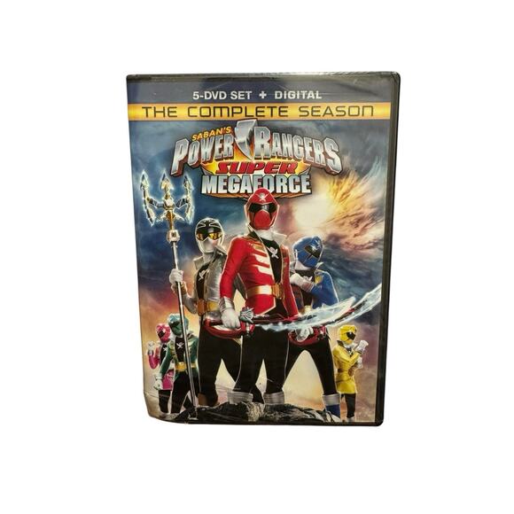Media | Power Rangers Super Megaforce The Complete Season Dvd | Poshmark